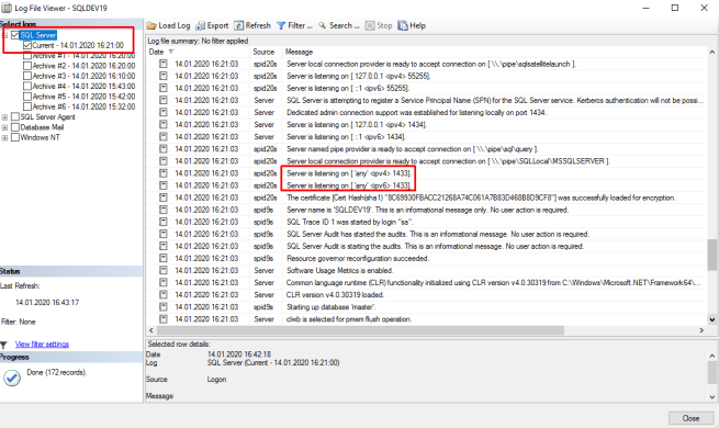 MSSQL Server Default Port’unu Değiştirmek – Hakan Hıfzıoğlu | Database ...
